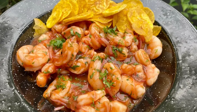 Ceviche de Camaron Peruano | Receta Paso a Paso